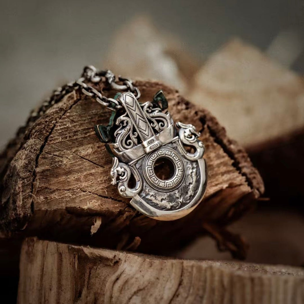 Taotie Wealth Amulet Pendant – DAO&NATURE