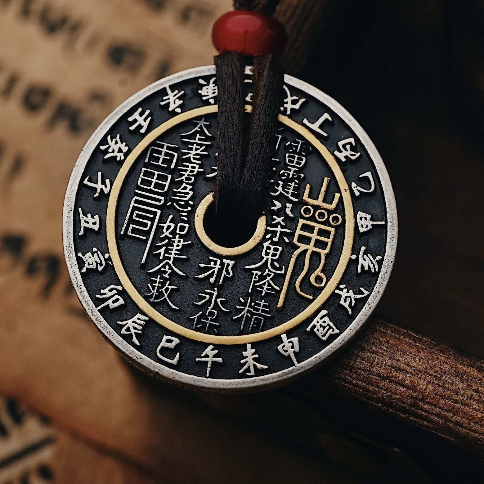 Thunder Ghost Coin Pendant – DAO&NATURE